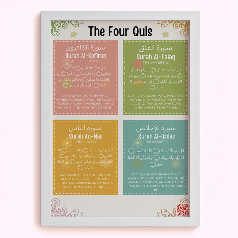 The Four Quls (with Translation) – Kiddo Frames